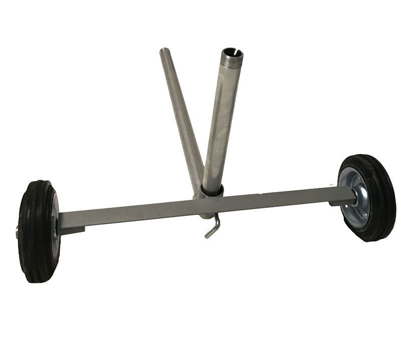 DuCaR Wheeled 1 inch residential irrigation sprinkler cart