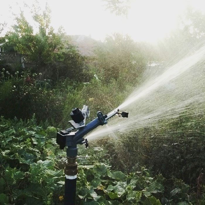 Portable DuCaR Atom 22 Part Circle Wheeled Sprinkler Cart