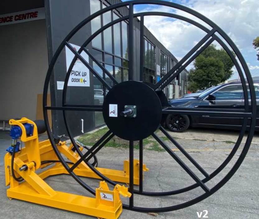 Crusader Hamersley Heavy Duty Large Lay Flat Hose Reel System