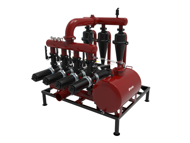 Aytok Portable Manual Double Plastic Filter System with Hydrocyclone ...