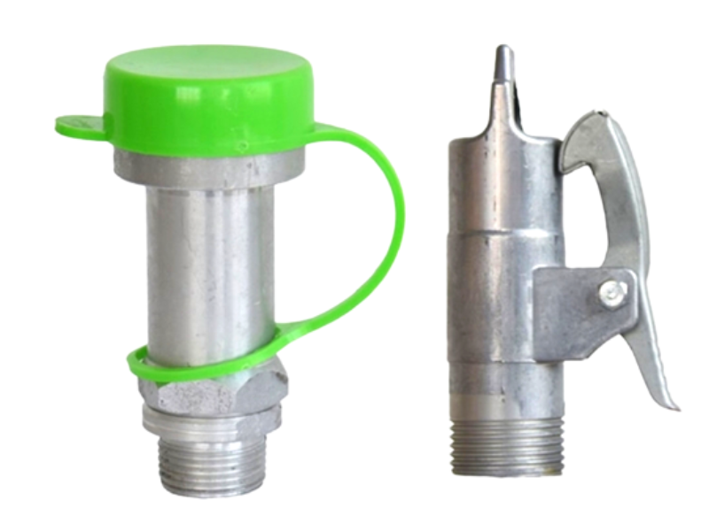 DuCaR 1 inch Quick Coupling Fittings with Auto-Stop Valve for 1 inch ...