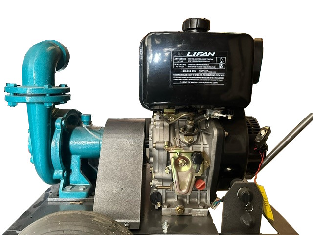 DuCaR 12HP Diesel Powered Irrigation Pump - High Volume
